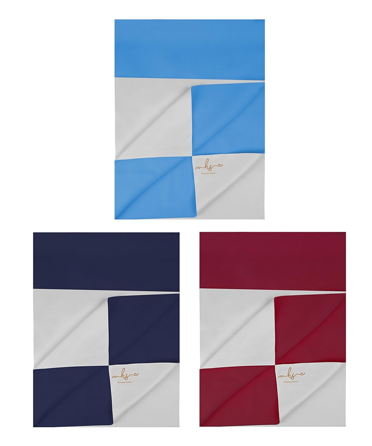 HS DESIGNING DREAMS Baby Dry Sheet Mattress Protector Large ...