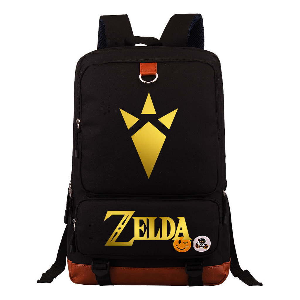 HS-Golden The Legend Of Zelda Printed Schoolbags For Young Students ...
