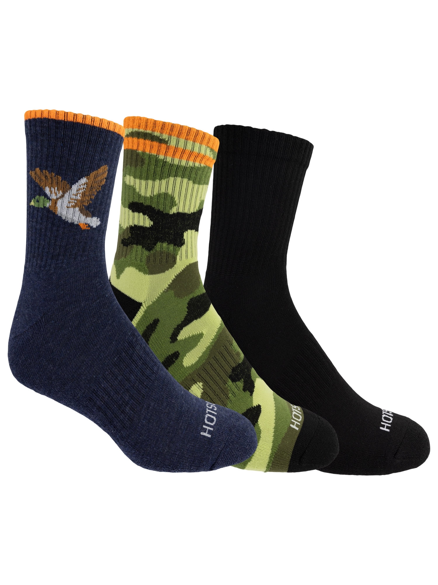 HOTSOX® Men's Big & Tall Ankle "Duck Hunt" Socks, 3-Pack - Walmart.com