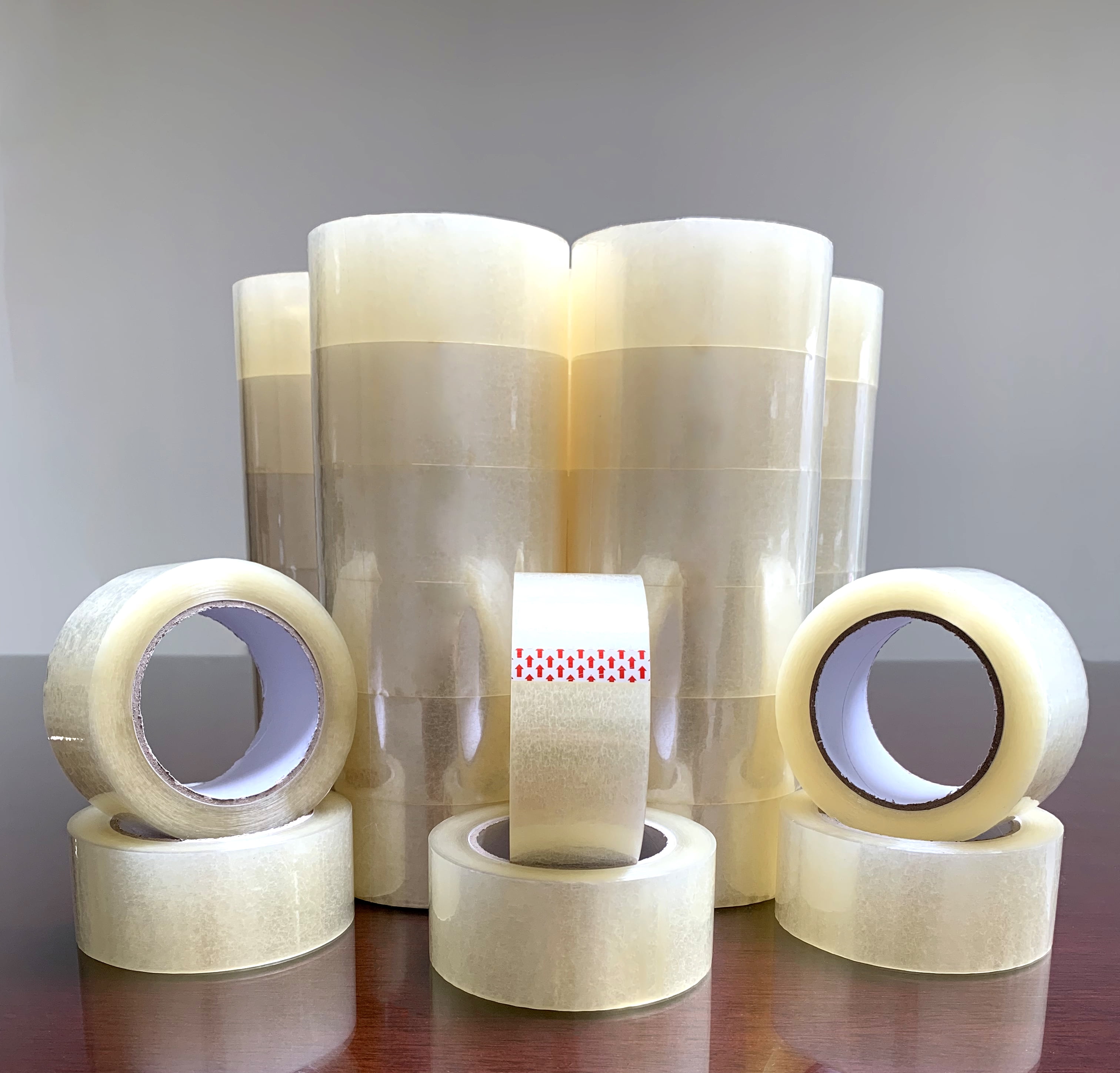 HS Premium Packaging and Carton Sealing Tape, 1 Box of (36 Rolls of ...