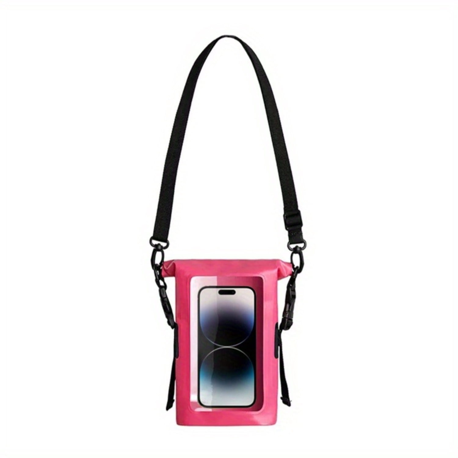 HS Waterproof Phone Pouch PVC with Smooth Surface Crossbody Dry Bag for ...