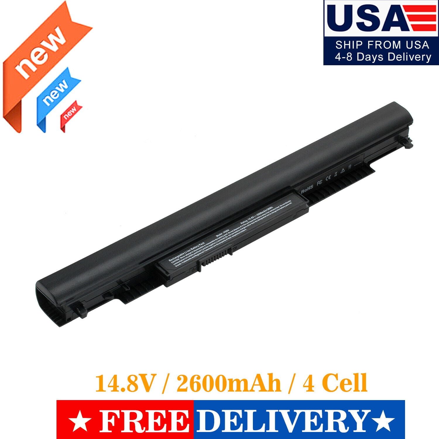 HS03 HS04 Rechargeable Battery for HP Spare 843533-851 HSTNN-LB6U ...