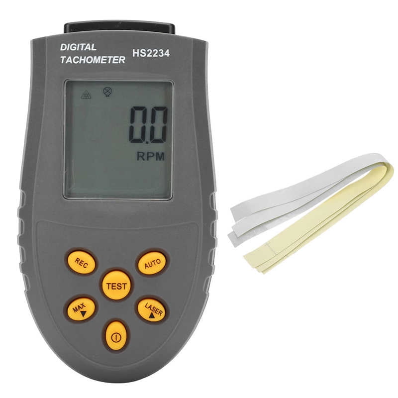 HS2234 Non Contact Tachometer Digital Display Speedometer Speed Meter ...