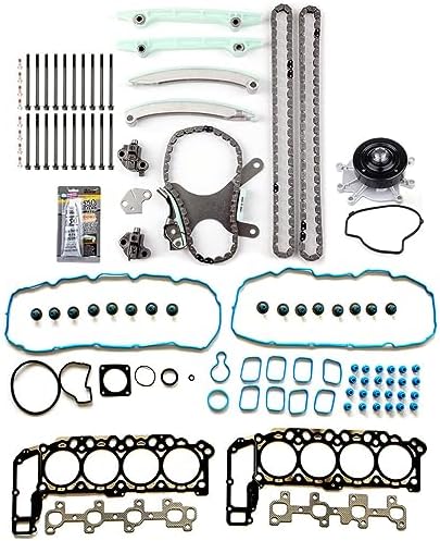 HS26157PT Timing Chain Kit Water Pump Head Gasket Set Bolts fit for ...