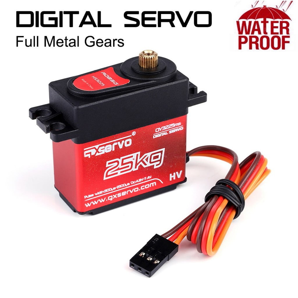 HS3225 180 Degree Digital RC Servo 25KG Torque Waterproof Metal RC ...