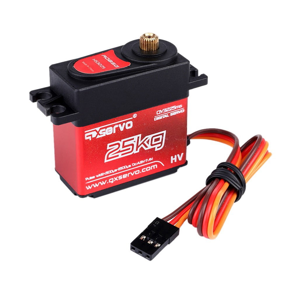 HS3225 180 Degree Digital RC Servo 25KG Torque Waterproof Metal RC ...