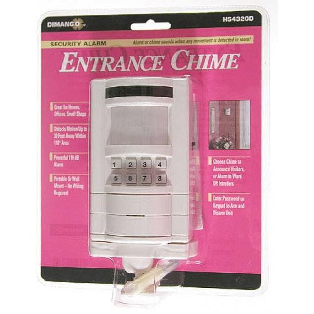 HS4320D Wireless Motion Detector w/ Keypad Entrance Alert : Entrance ...