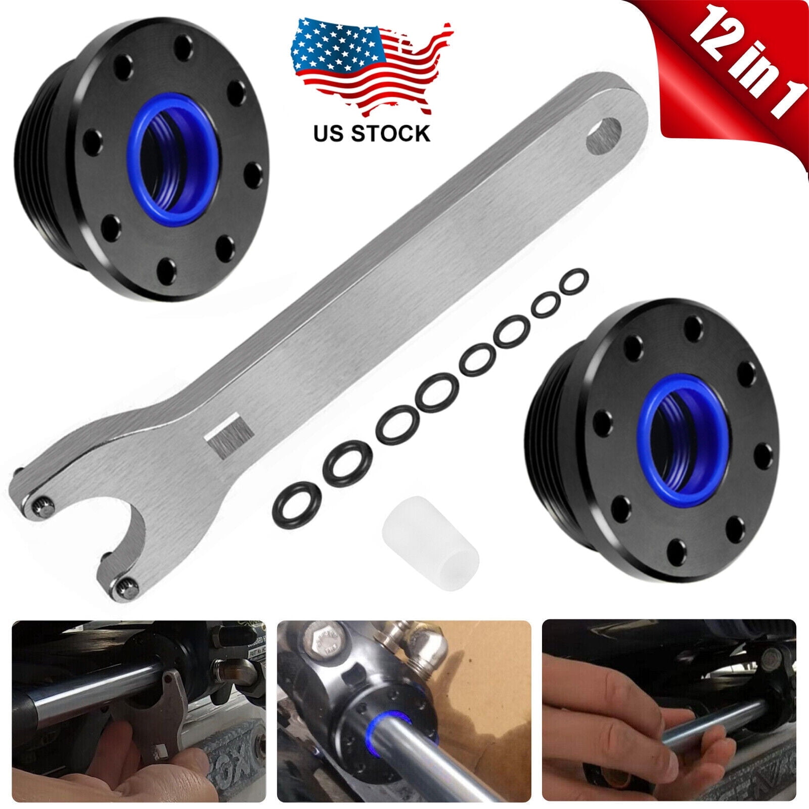 HS5157 Front Mount Hydraulic Steering Cylinder Seal Kit for SeaStar ...