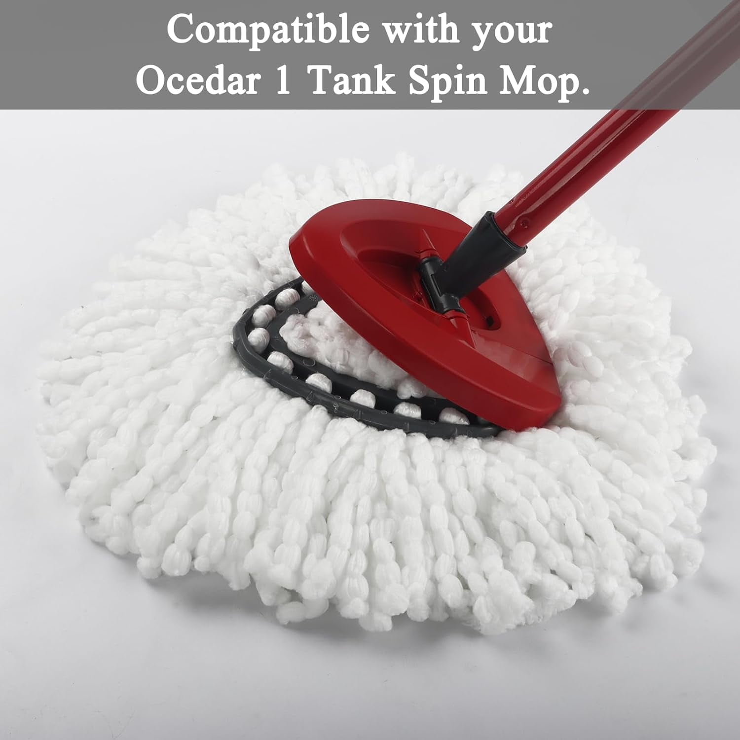 HSAPOW-3 Pack Spin Mop Refill Replacement Head Compatible with Ocedar ...