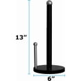HSAPOW-Countertop Paper Towel Holder with Weighted Base - Easy One ...