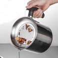 HSAPOW-Grease Container, Bacon Grease Container with Strainer, Cooking ...