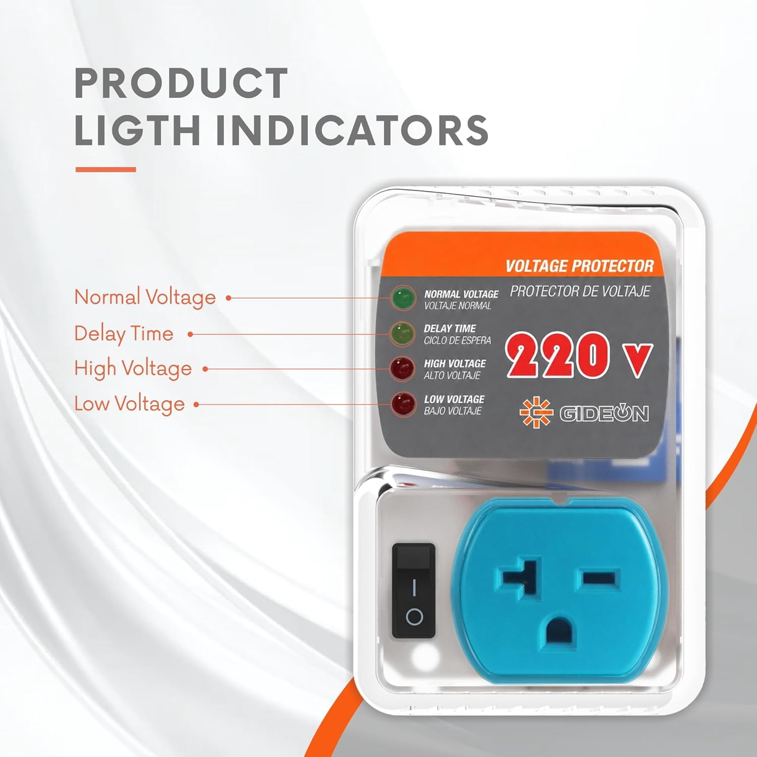 HSAPOW-Heavy-Duty 20A 4400W Surge Protector for Appliances, Smart ...