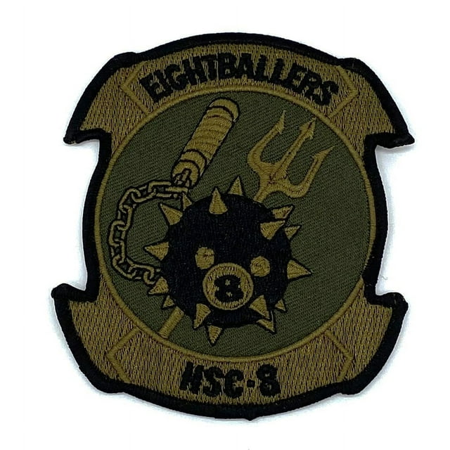 HSC-8 Eightballers Squadron Patch (Green) – Sew On - Walmart Business ...