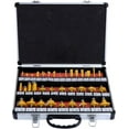 HSEAMALL 35PCS Router Bits Set, 1/4 inch Shank, Tungsten Carbide Tipped ...
