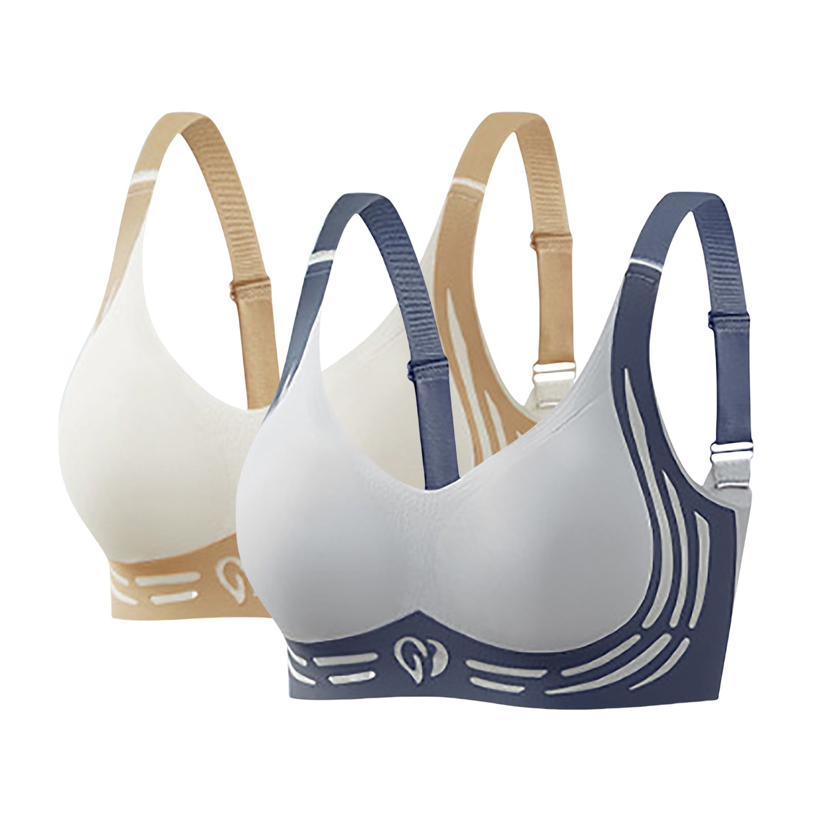 HSHMT Bras for Women No Underwire Under $8 2 Pack Blissful Benefits ...
