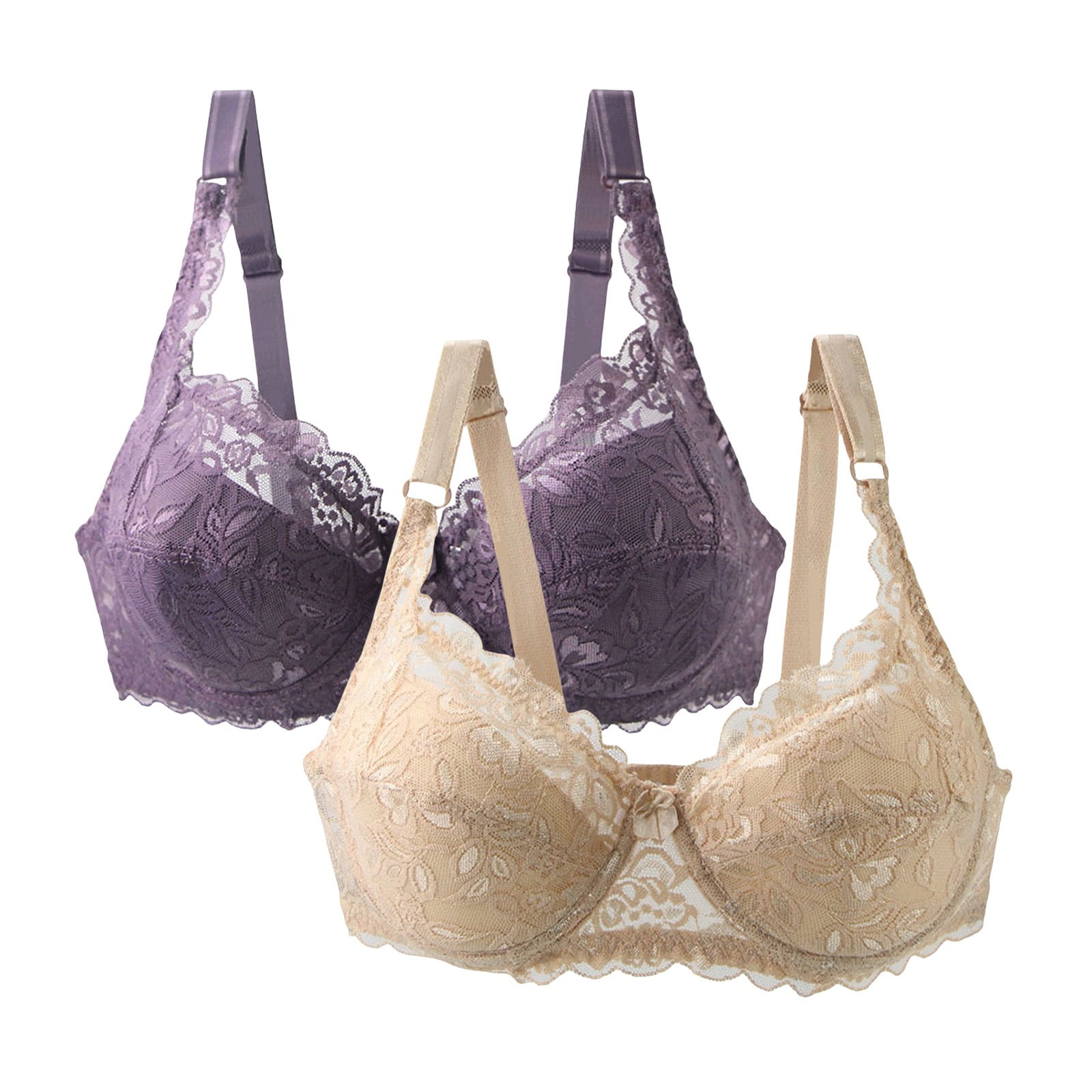 HSHMT Bras for Women Comfortable Smoothing Soft Casual Fashion Large ...