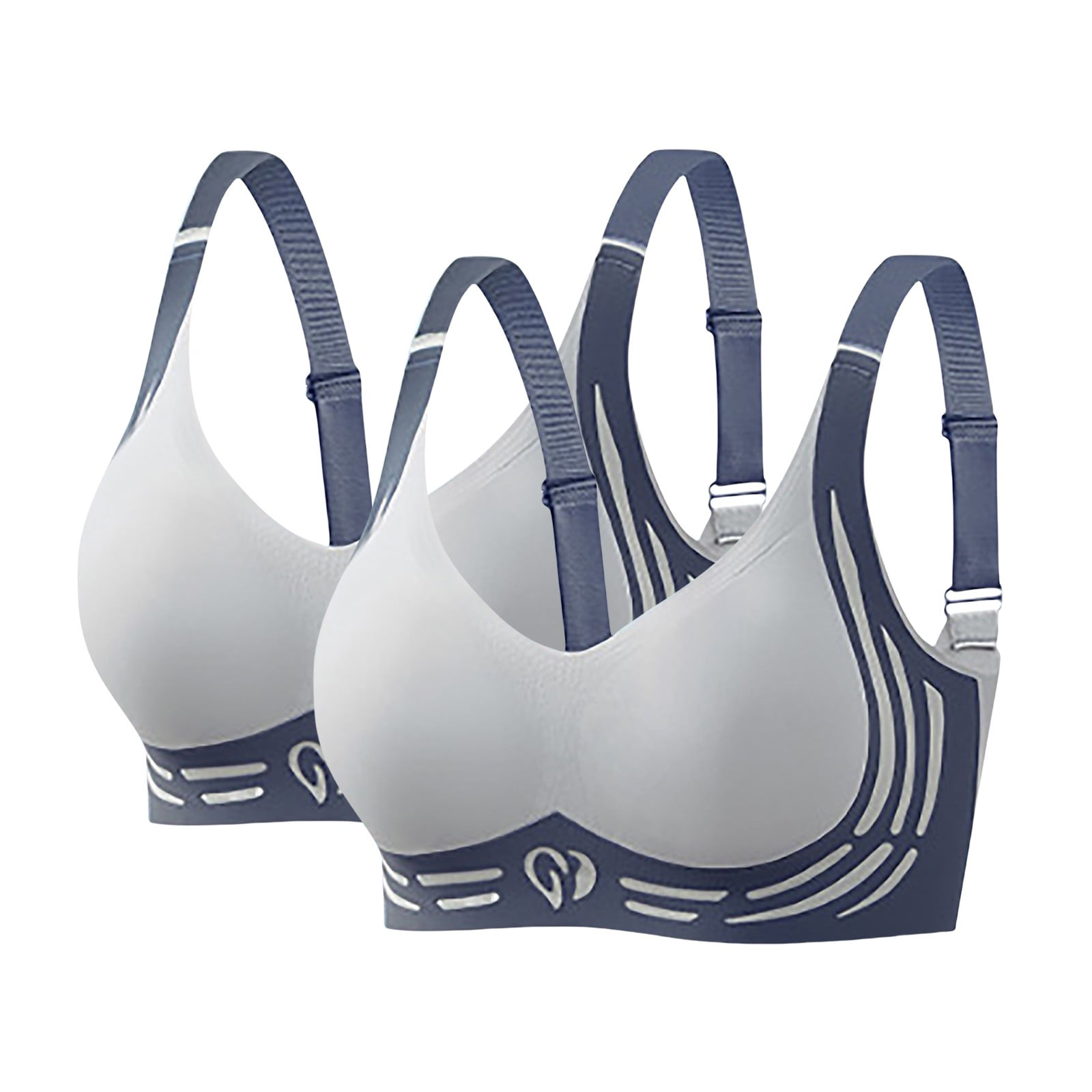 HSHMT Tank Top with Built in Bra for Women Under $8 2 Pack Wireless No ...