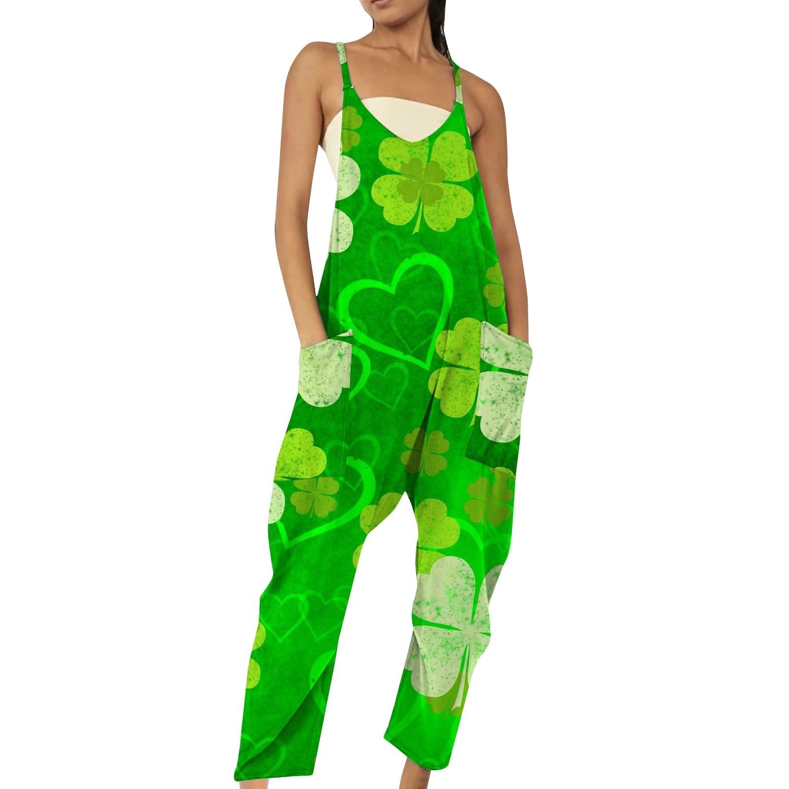 HSHMT Women Full Slips 2025 St. Day Print T Shirt – Fun & Stylish ...