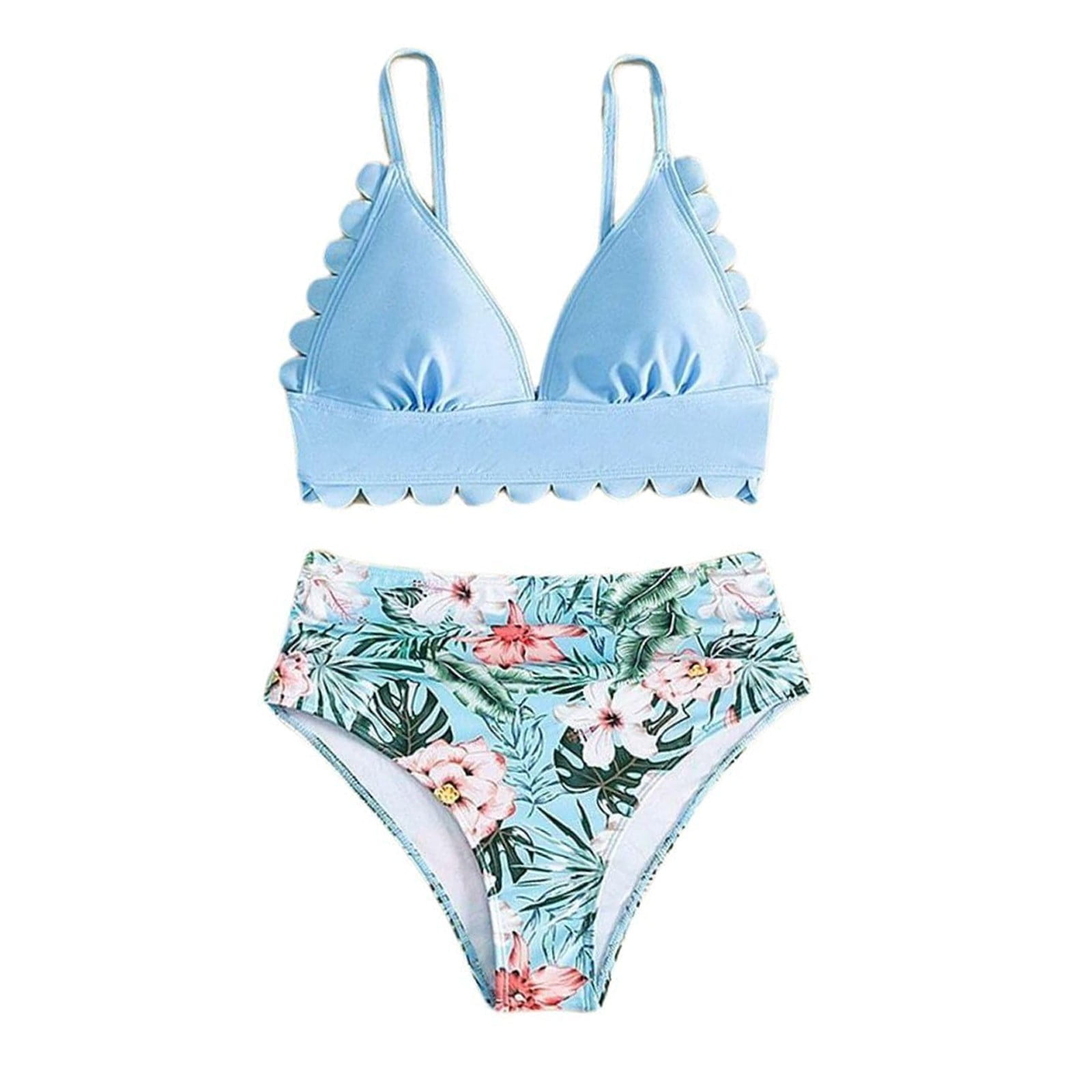 HSHMT Womens Tunic Tops Family Swimsuits Matching Set Mommy And Me ...