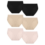 Women's Seamless Low Rise Brief, 6 Pack - Walmart.com