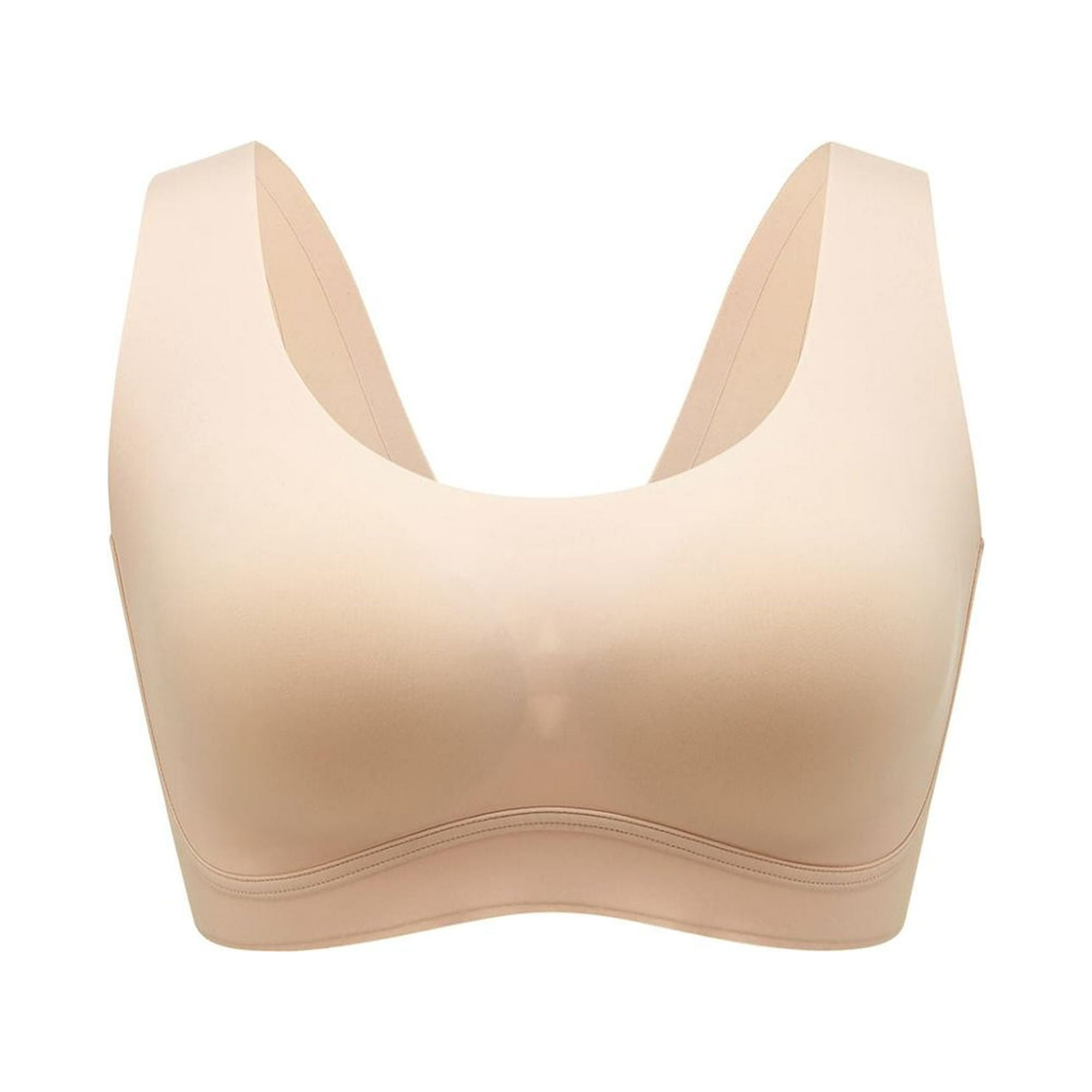 HSIA Wide Strap Padded Cooling Wireless Bralette Full Coverage Bras ...