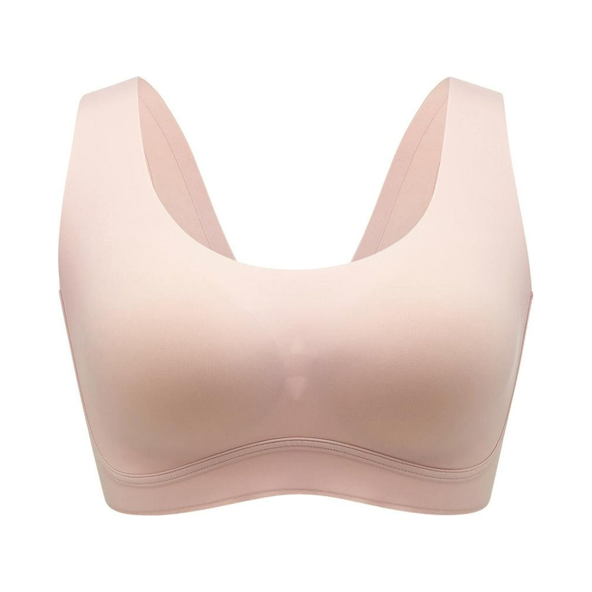 HSIA Wide Strap Padded Cooling Wireless Bralette Full Coverage Bras ...