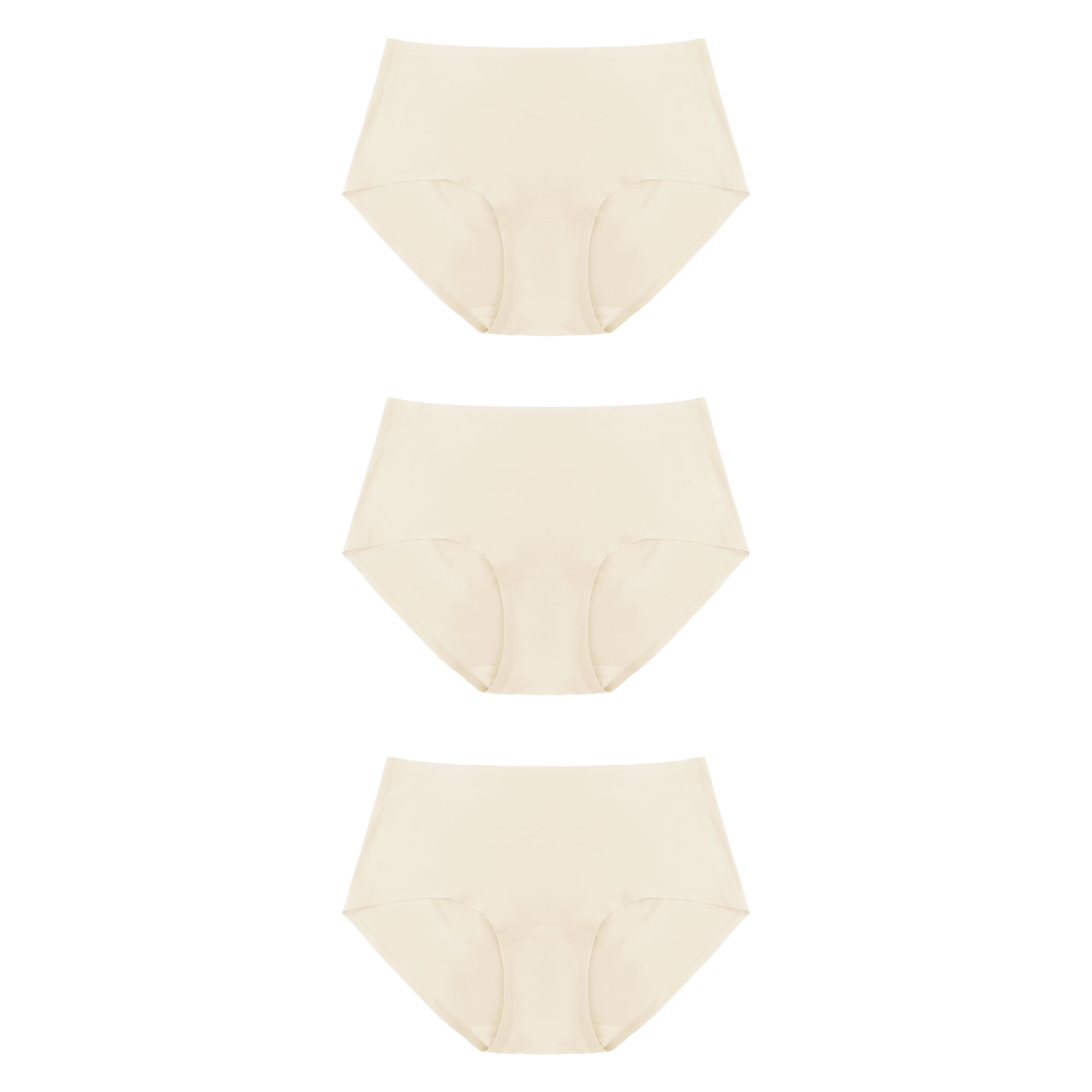 HSIA Women's Underwear Packs Plus Size Soft Stretch Seamless No Show ...