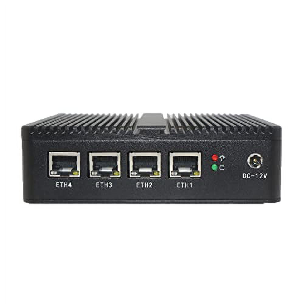 HSIPC New J4125 Quad Core Firewall Micro Appliance, Mini PC, Nano PC, Router PC with 8G RAM 256G ...