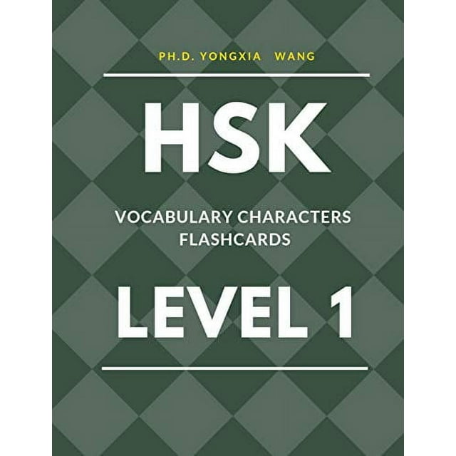 Pre-Owned HSK Vocabulary Characters Flashcards Level 1: Easy to ...