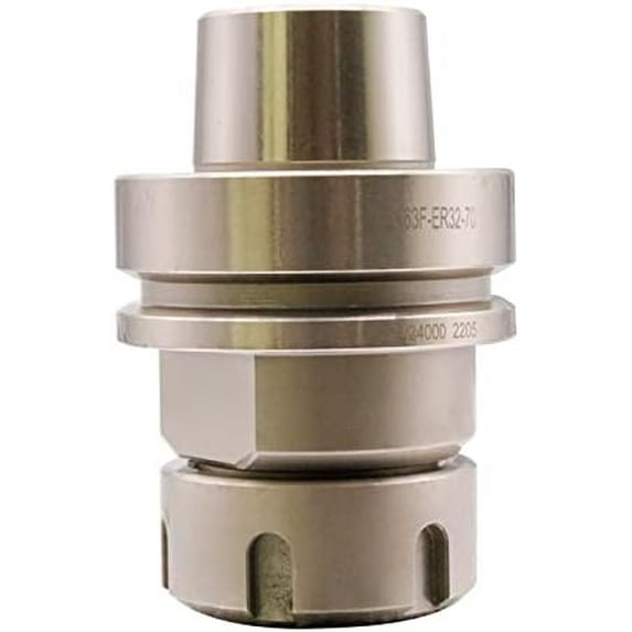 HSK63F ER32-70L Collet Chuck Balance to G2.5 24k RPM CNC Tool Holder ...
