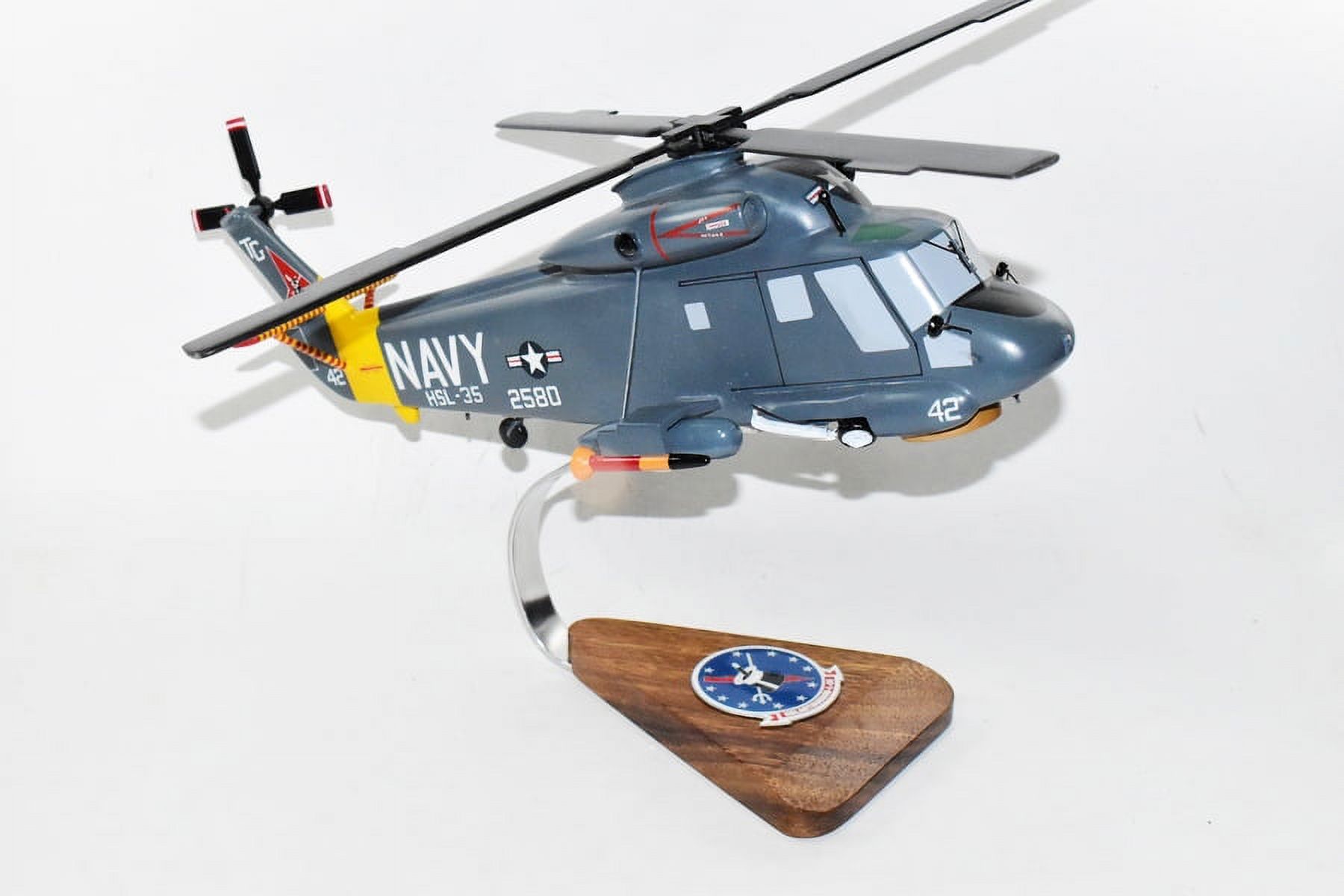 HSL-35 Magicians SH-2 SeaSprite (1984) Seasprite Model, Kaman, Mahogany ...