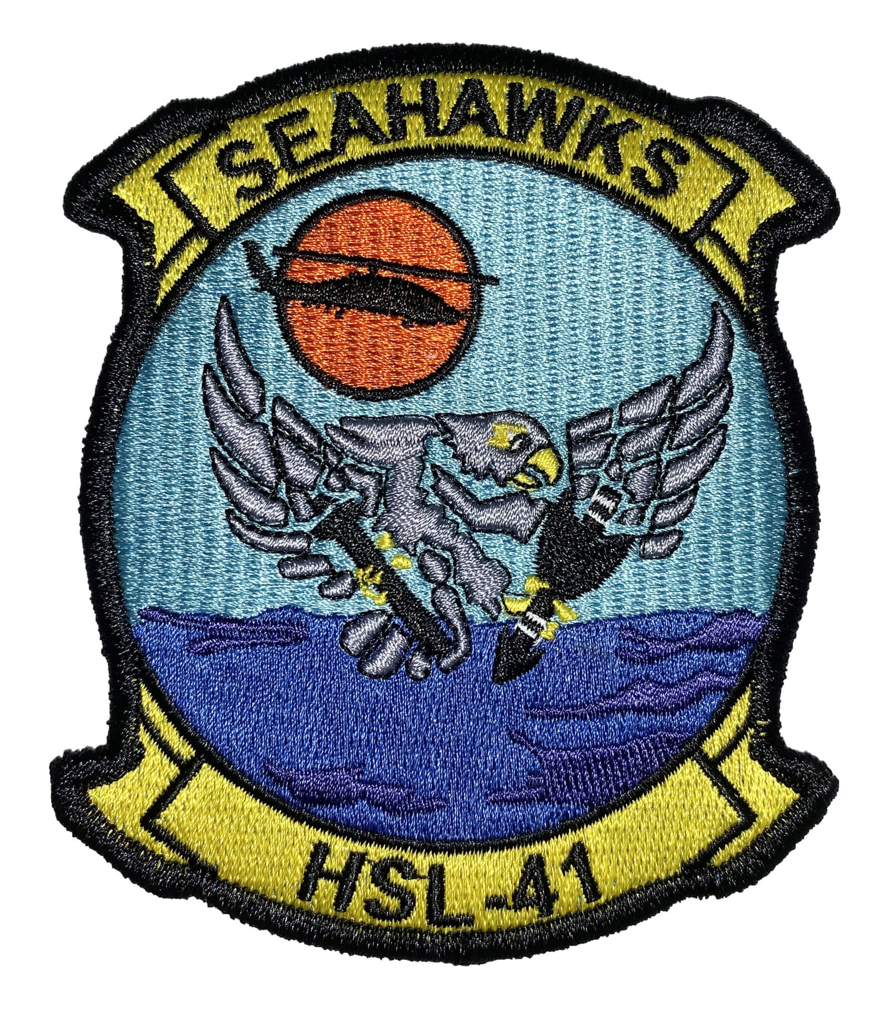 HSL-41 Seahawks Squadron Patch –Sew On - Walmart.com