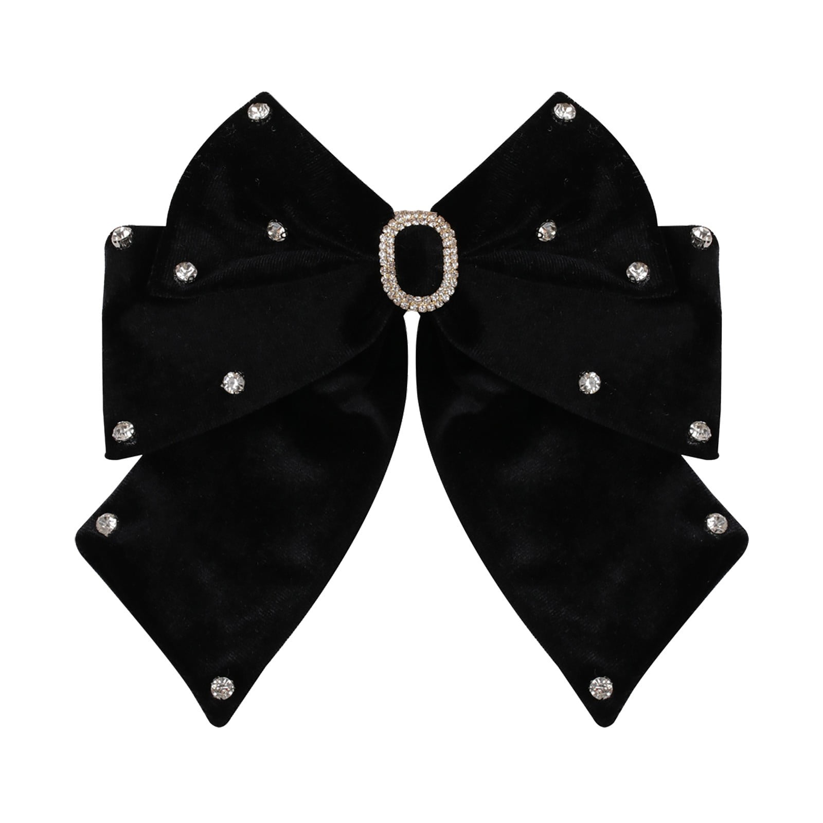 HSMQHJWE Barrettes for Women's Hair Thin Velvet Hairpin Back Bow Pearl ...