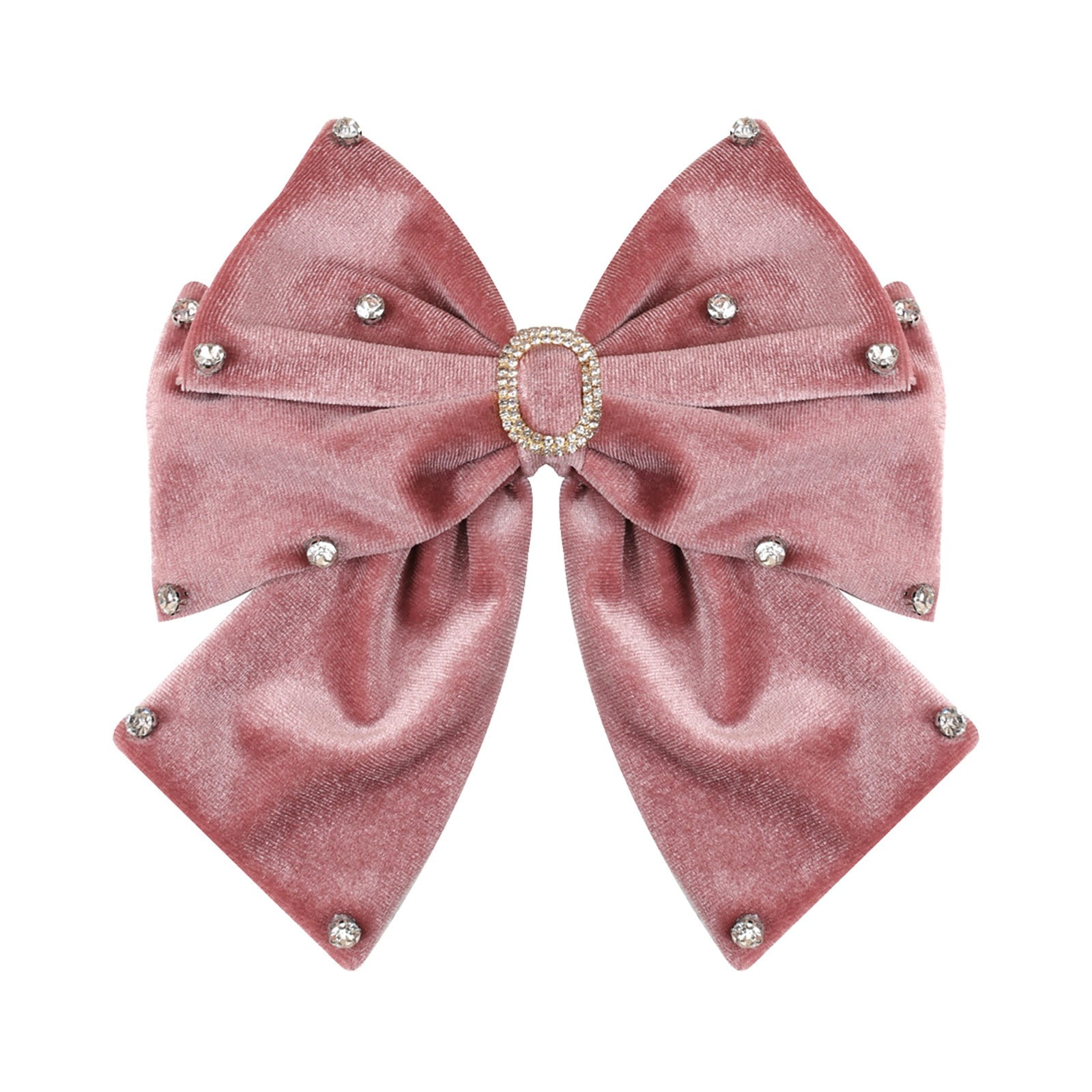 HSMQHJWE Barrettes for Women's Hair Thin Velvet Hairpin Back Bow Pearl ...