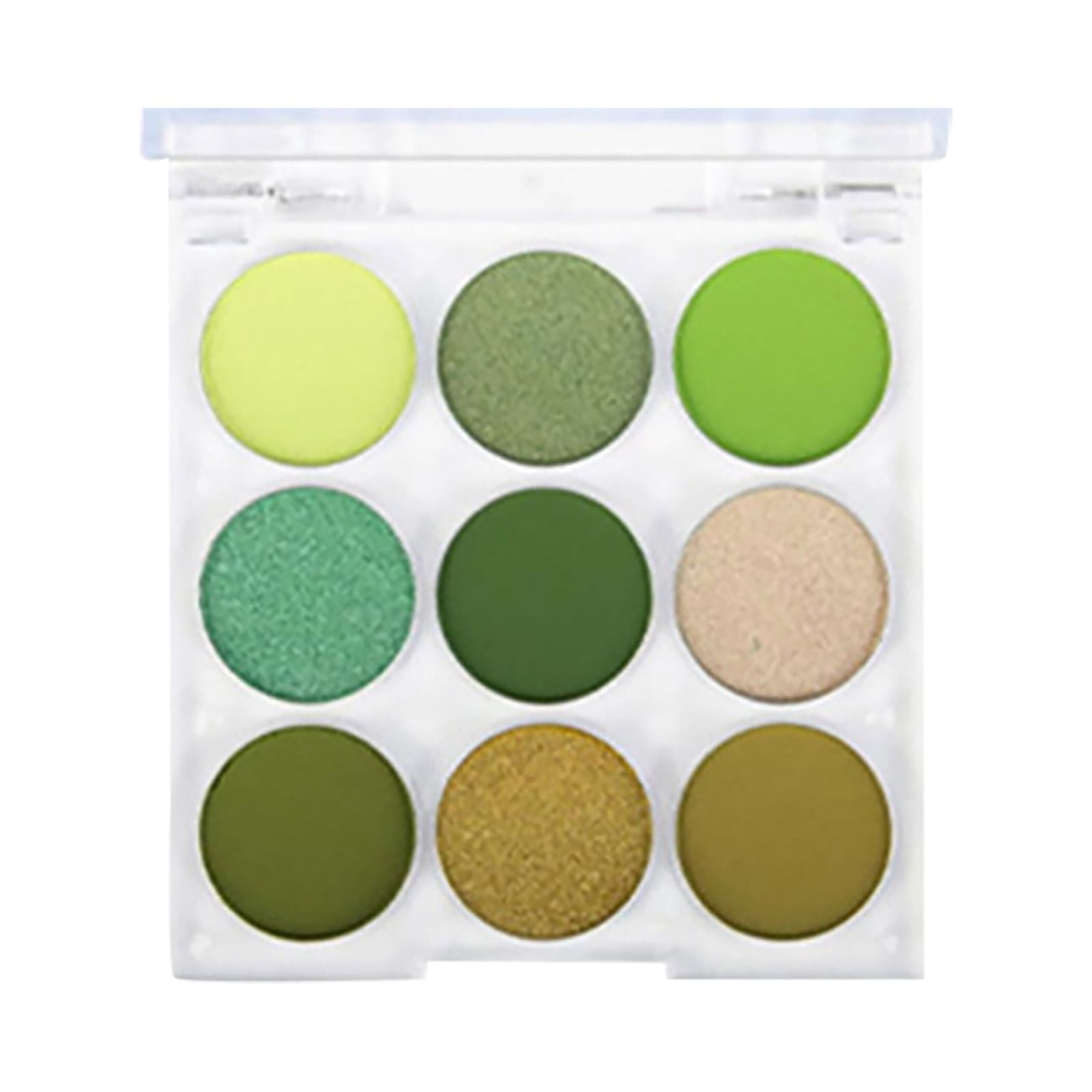 Hsmqhjwe Eyeshadow Palette Makeup Eye Shadow Plate Transparent Fresh ...
