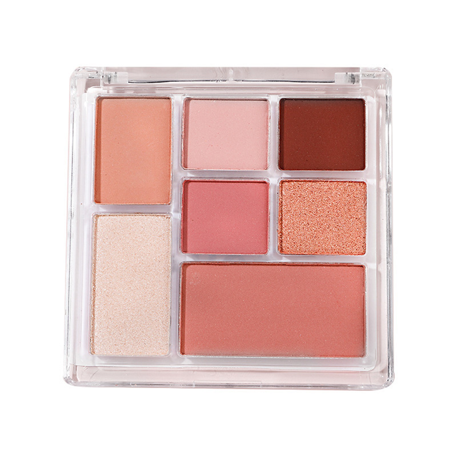 HSMQHJWE Cottage Cheese Makeup Seven Color Repairing Eye Shadow Plate ...