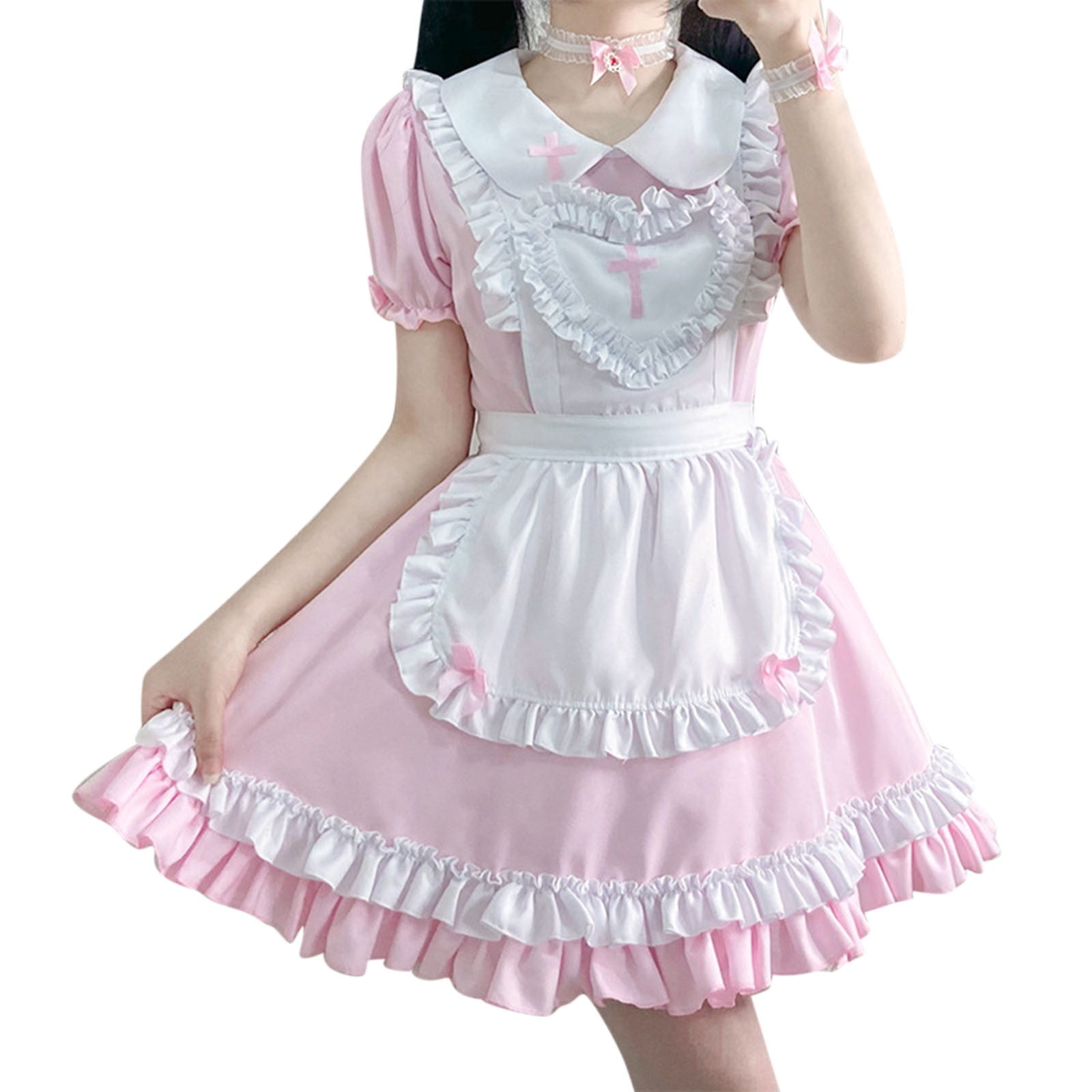 HSMQHJWE Dress With Corset Halterlong Dress Women'S Fashion Outfit Cute ...