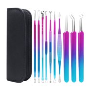 DUcare Pimple Popper Tool Kit 9 Pcs Blackhead Remover Tools Pimple ...