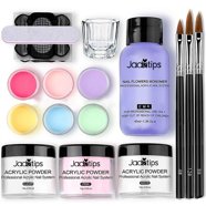 Saviland Clear Acrylic Powder - 120g Big Capacity Acrylic Nail Powder ...