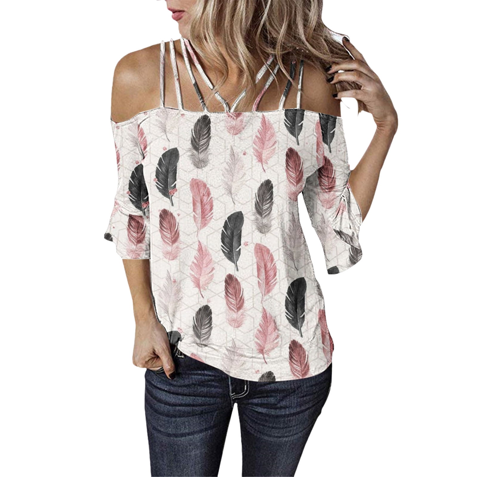 HSMQHJWE Gold Tank Top Women Metallic Womens Running Womens Casual T ...