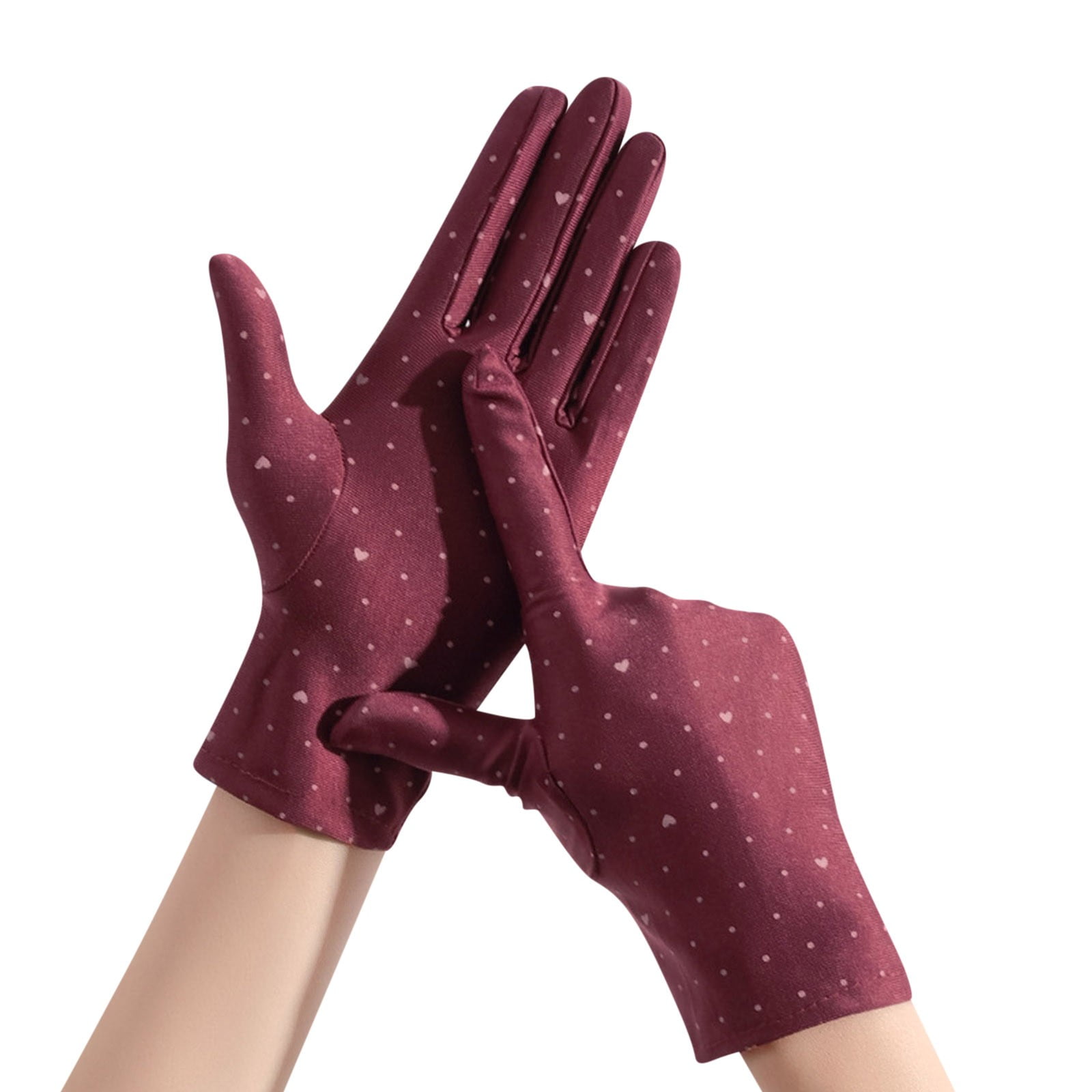 HSMQHJWE Isotoner Glovesgloves Mittens Unisex Ice Silk Sleeves Men And ...