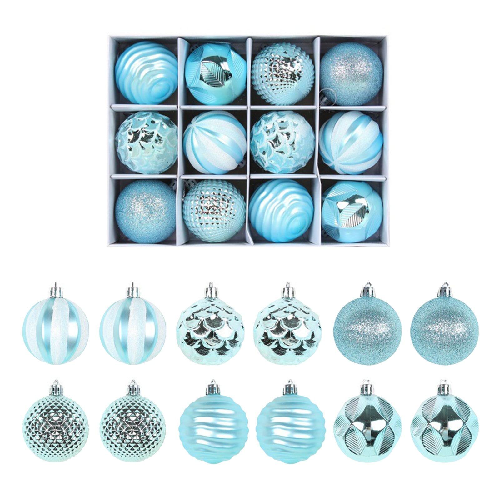 HSMQHJWE Large Hanging Christmas Ball Decoration Christmas Tree ...