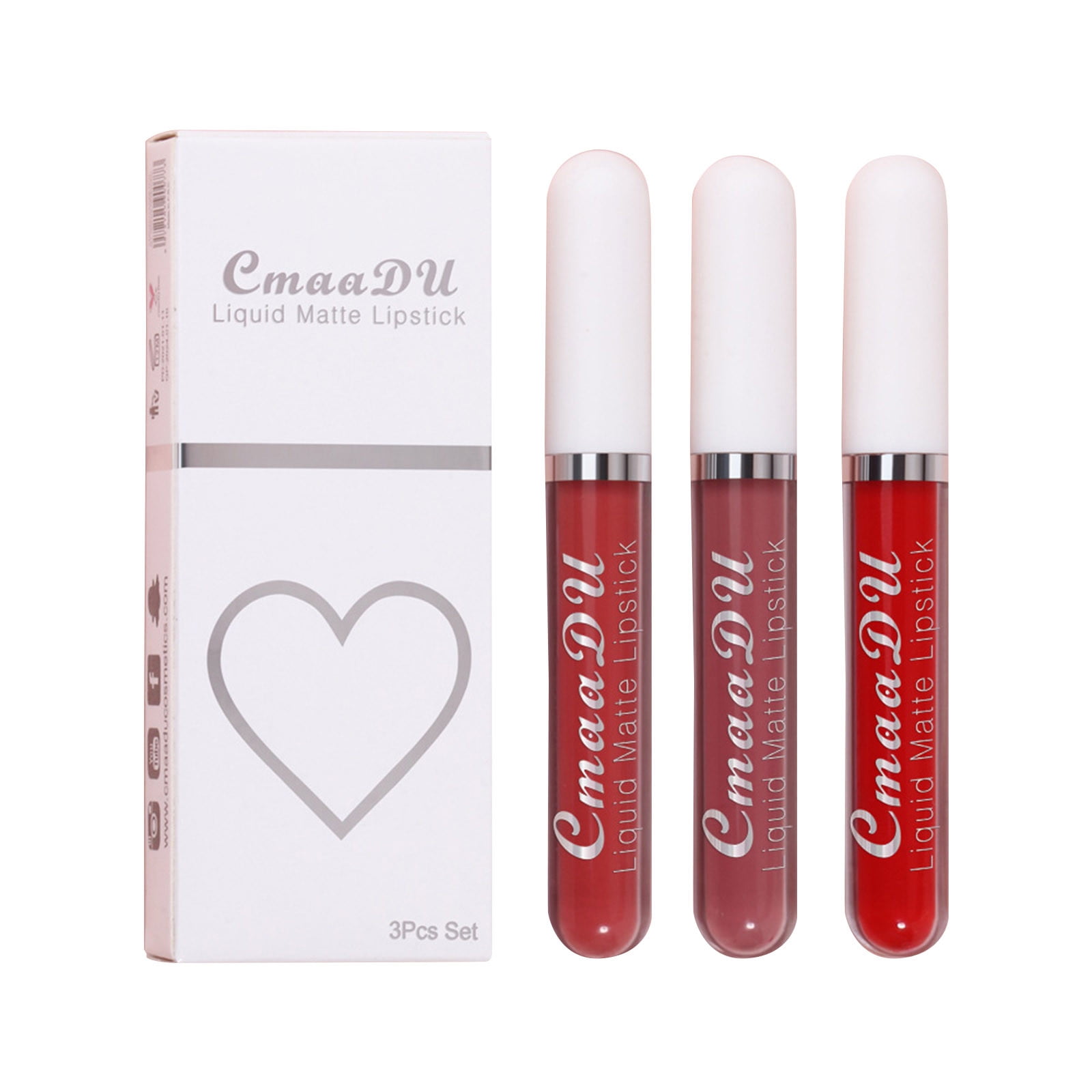 HSMQHJWE Lip Tint Hydrating Ladies Gloss Long Lasting Lip Beauty 3PC ...