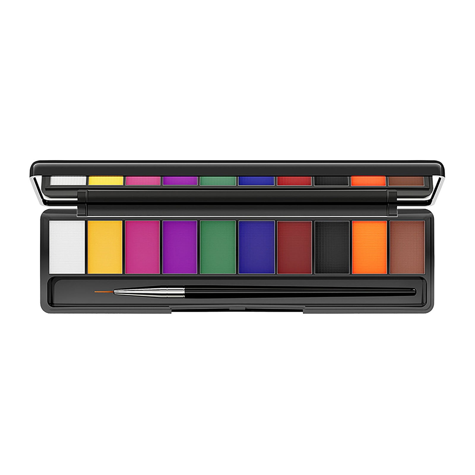 HSMQHJWE Makeup Artist Face Charts Professionals Rainbow Face Paint Kit ...