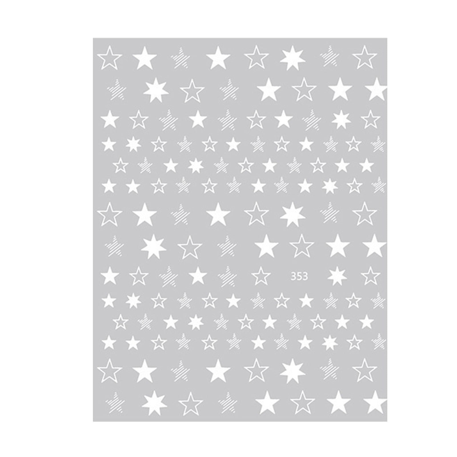 HSMQHJWE Nail Napkins for Acrylic Nail Sticker Back Adhesive DIY Simple ...