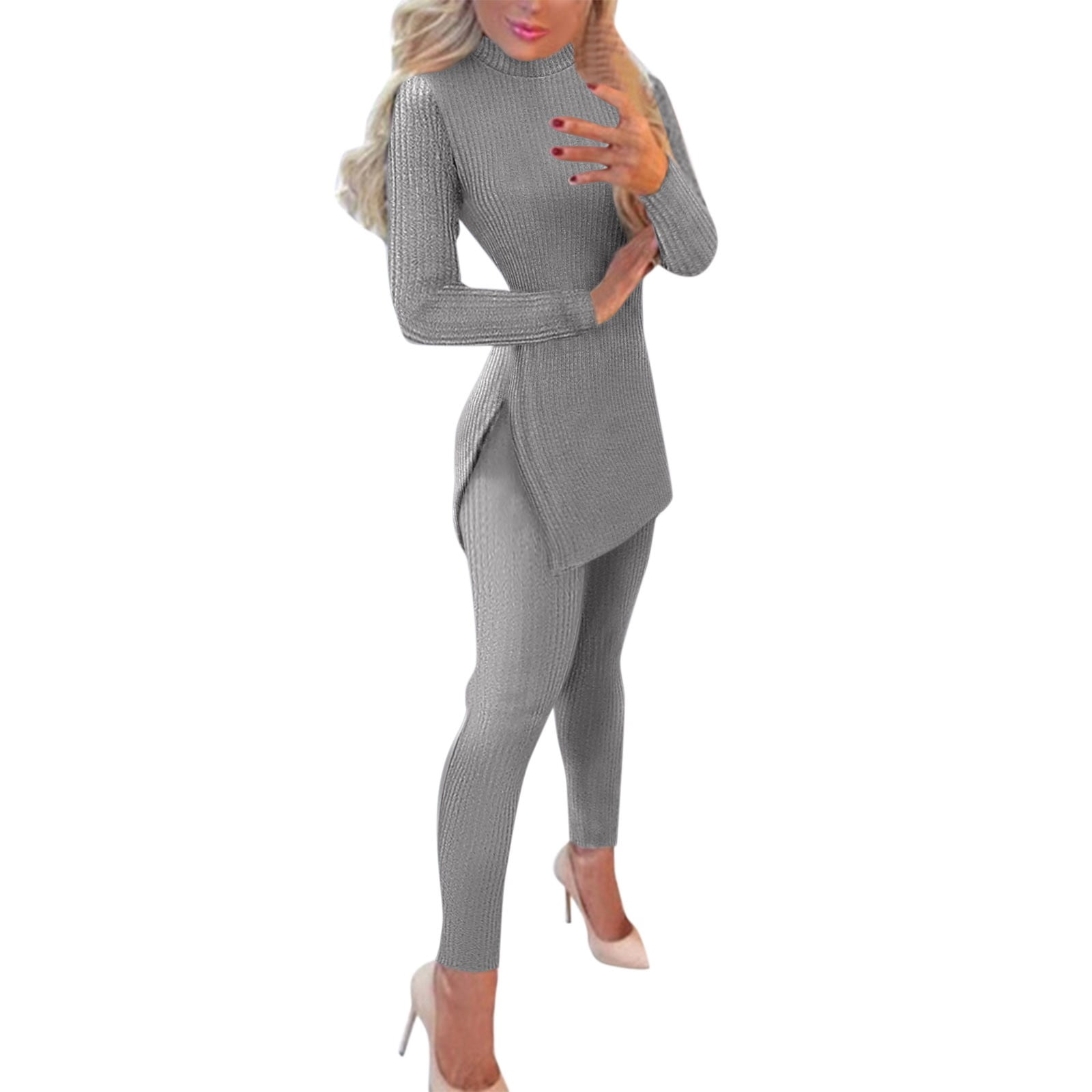 HSMQHJWE Pant Suit For Mother Of The Bride Plus Size Fall Attire ...