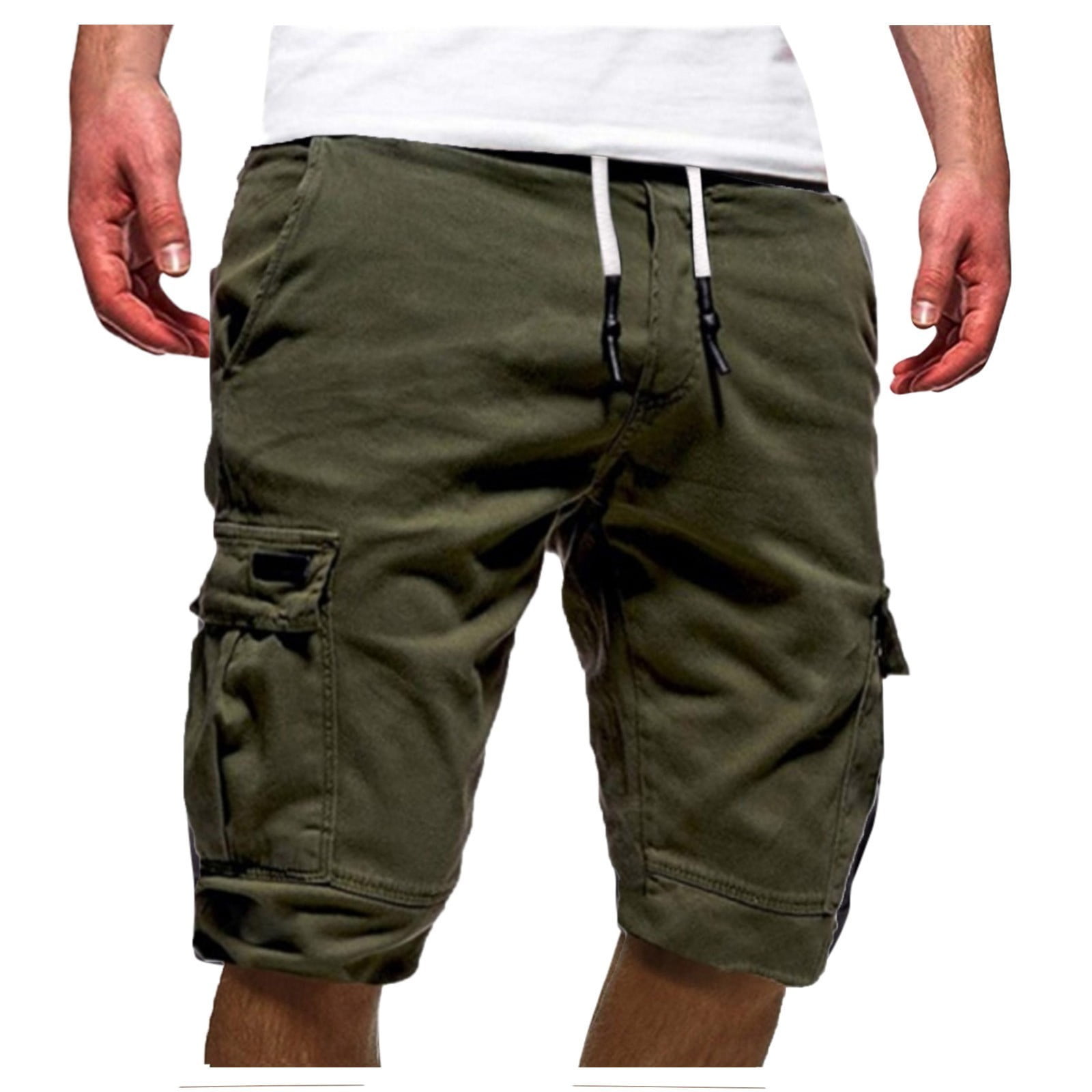 HSMQHJWE Pants For Men Mens Big And Tall Cargo Pants Multi Men's Shorts ...