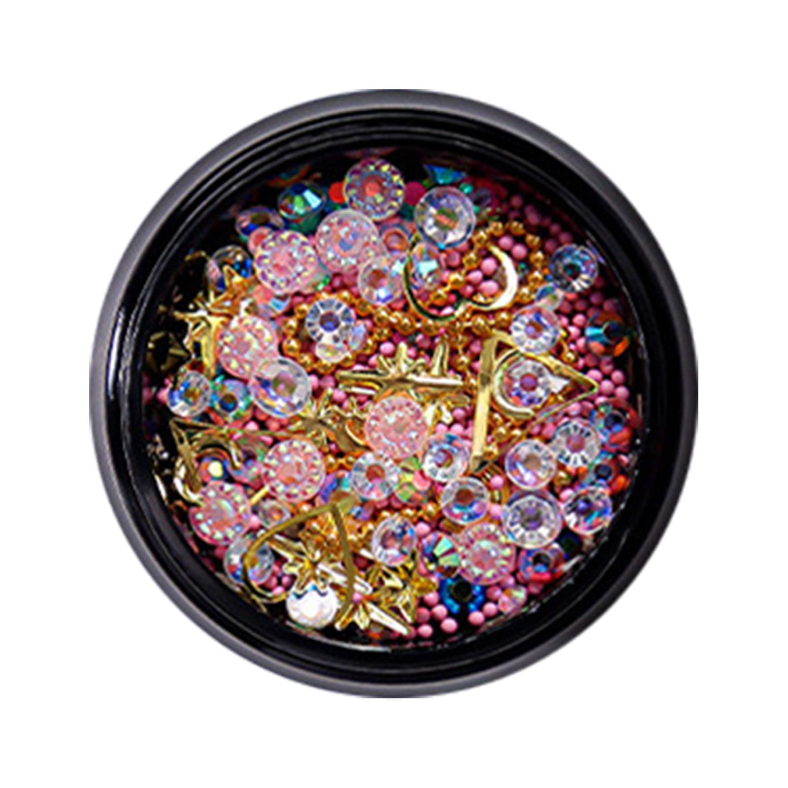 HSMQHJWE Peel And Stick Nails Nails Diamond Jewelry DIY Nails Multi ...