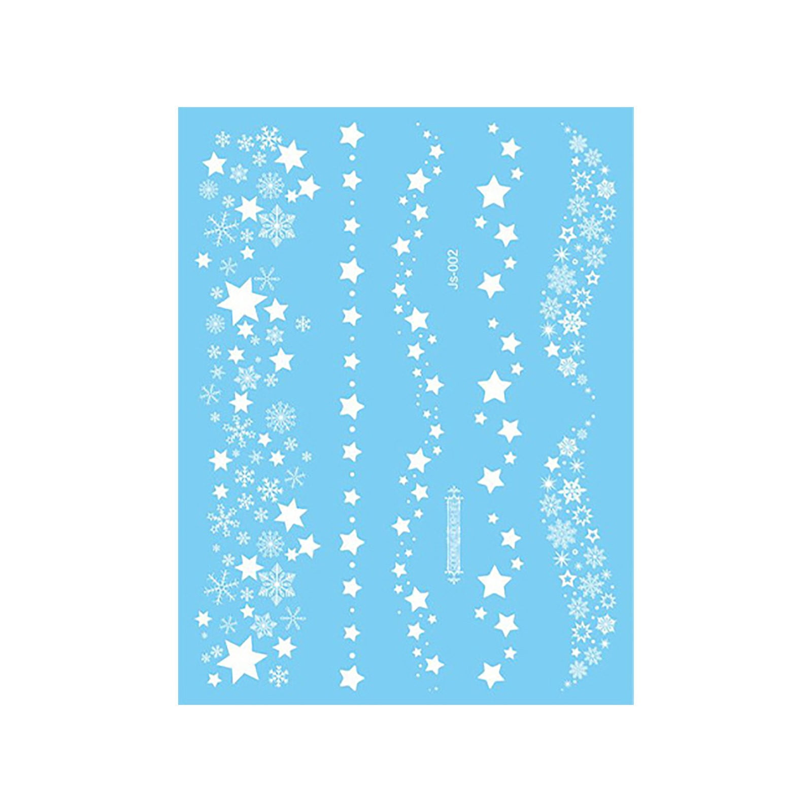 HSMQHJWE Piercing Aftercare Solution Black Temporary Tattoos For Women ...