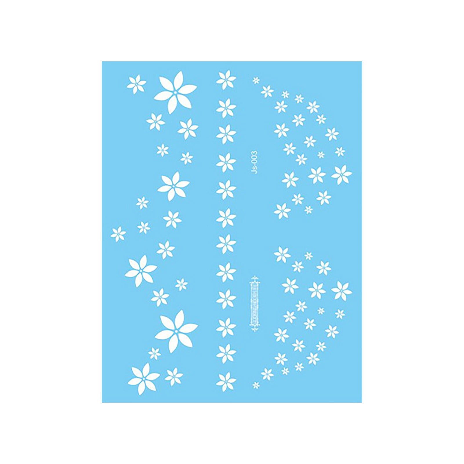 HSMQHJWE Piercing Aftercare Solution Black Temporary Tattoos For Women ...